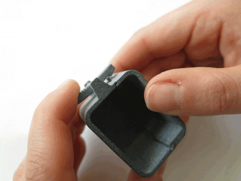 How to connect two parts with 3D printed joints and snap fits