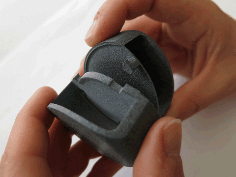 How to connect two parts with 3D printed joints and snap fits