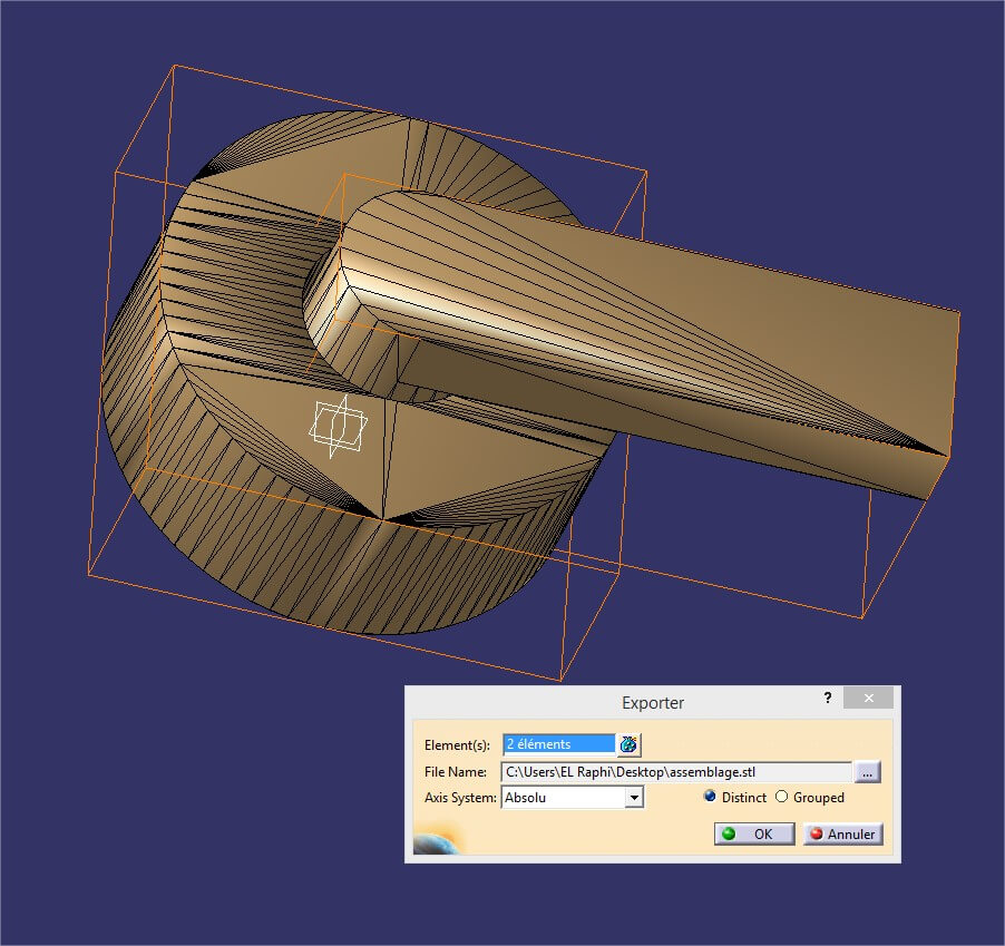 Tutoriel Catia V5 pour Impression 3D : Préparer son Fichier 3D (stl)