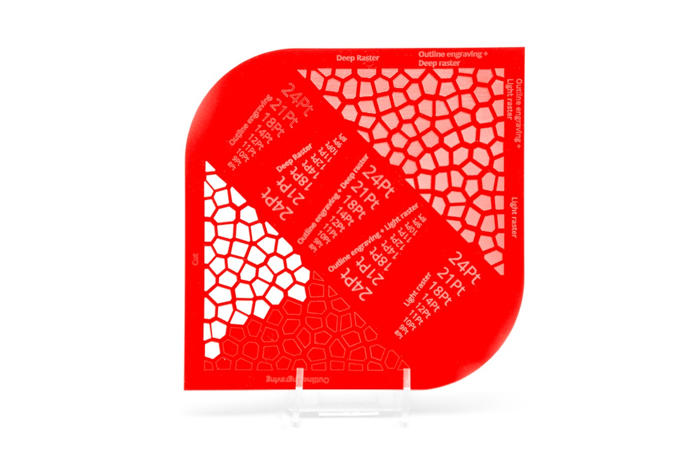 Acrylic Material for Laser Cutting