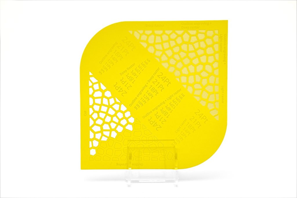 Acrylic Material for Laser Cutting